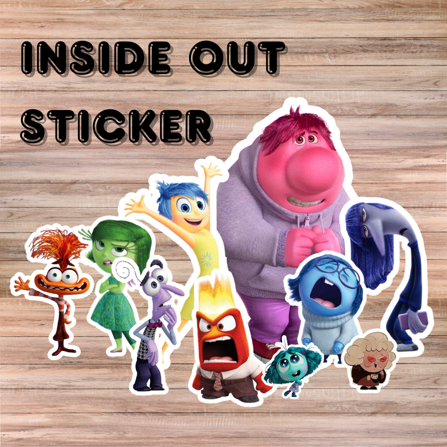 Inside Out Vinyl Waterproof Sticker | Shopee Philippines