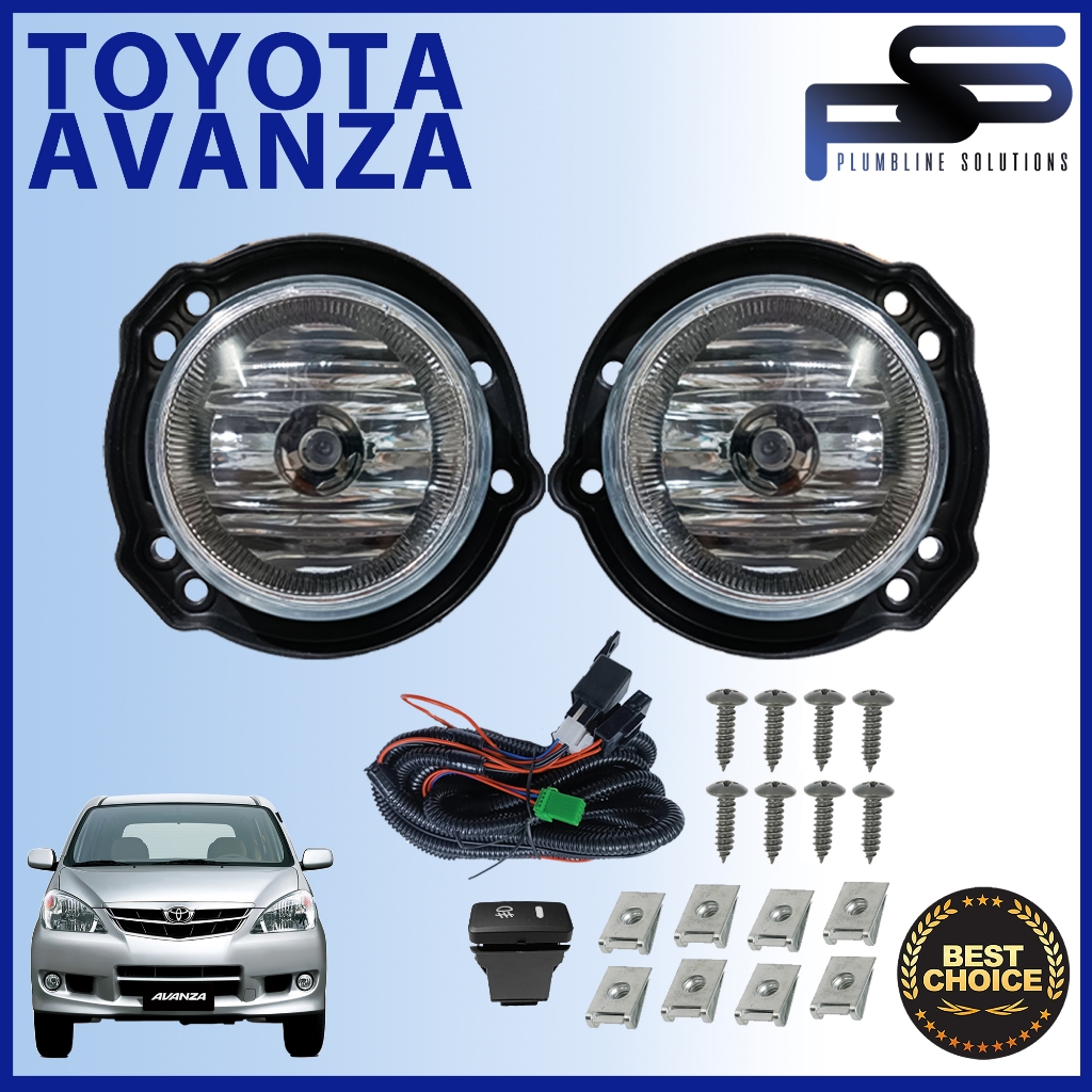 LightBox Fog Lamp / Fog Light Toyota Avanza G J E High Quality Aluminum ...
