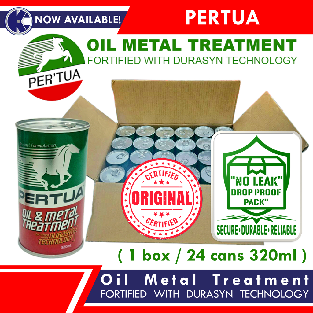 Pertua Oil And Metal Treatment 320ml (1 box / 24 cans) | Shopee Philippines