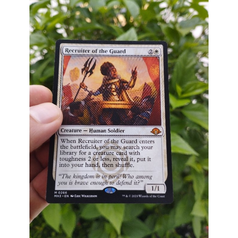 MTG Recruiter of the Guard - Modern Horizons 3 (MH3) Mint Trading Card ...