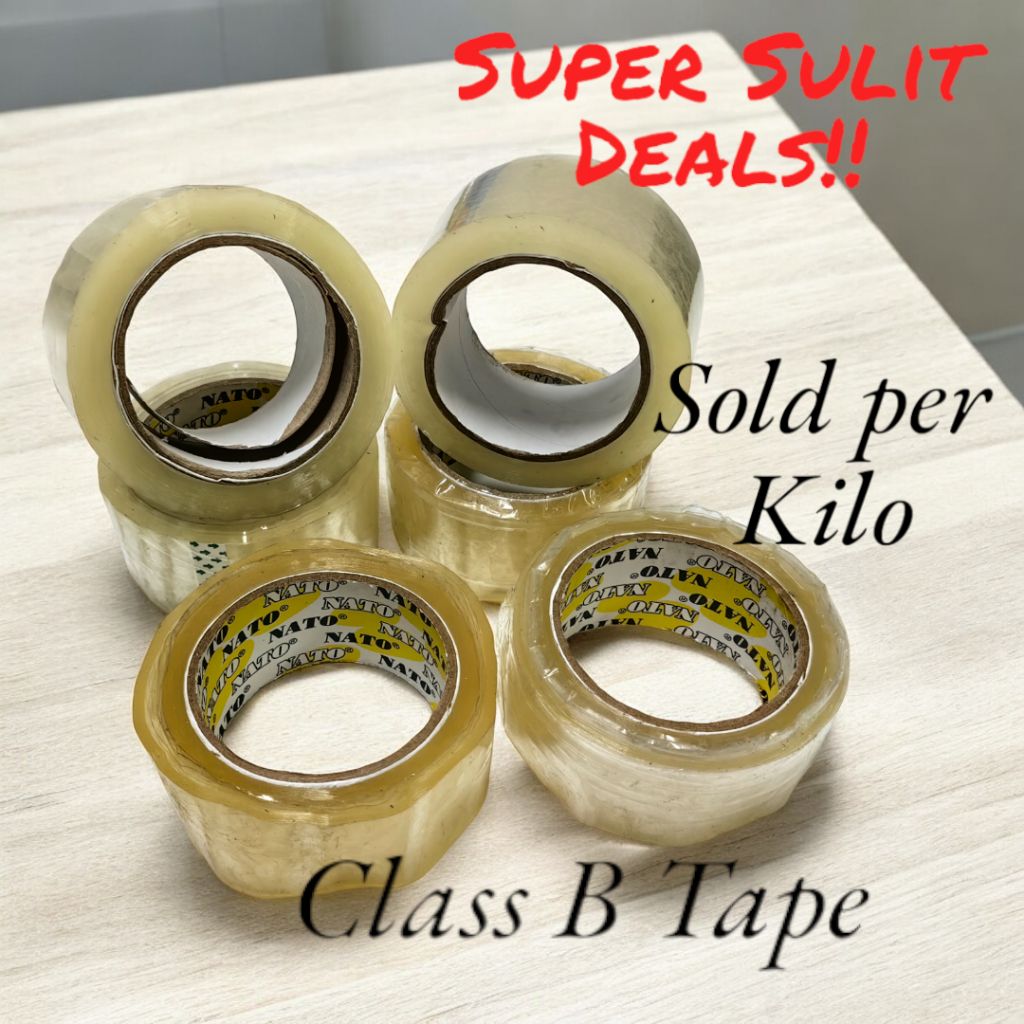 Class B Packaging Tape big roll sealing tape 2" 1" stationery tape ...