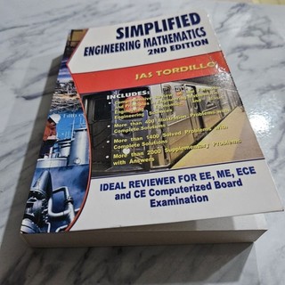 Simplified Engineering Mathematics 2nd edition By; Jas Tordillo ...