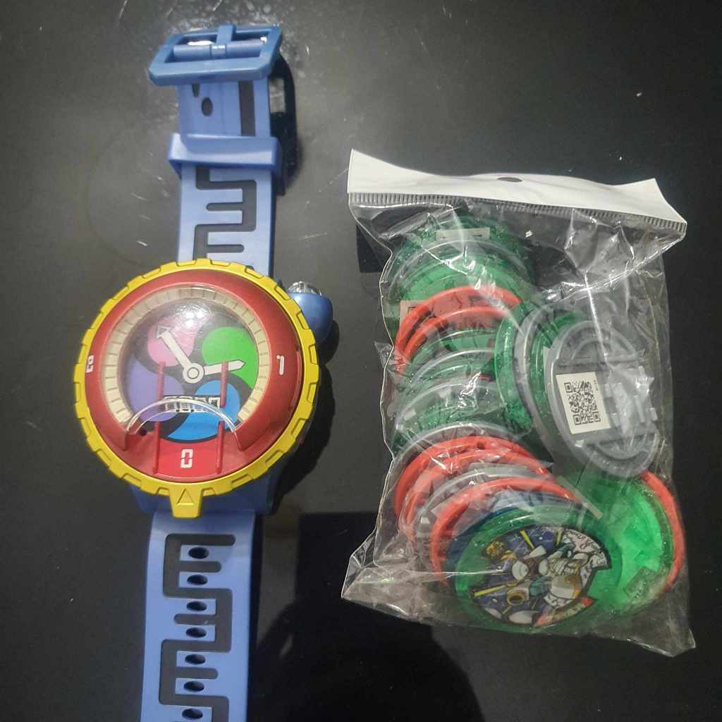 Preloved Yokai Watch Toy with Yokai Chips - Spark Imaginative ...