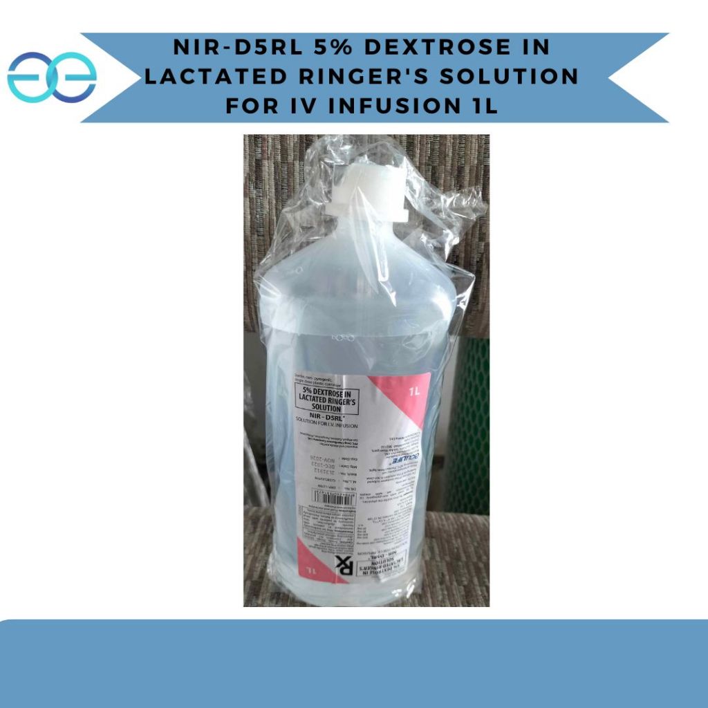NIR-D5RL 5% Dextrose in Lactated Ringer's Solution for IV Infusion 1 ...