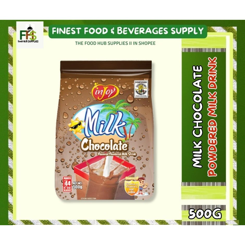 InJoy Palamig Milk Chocolate Flavored Powder 500G | Shopee Philippines
