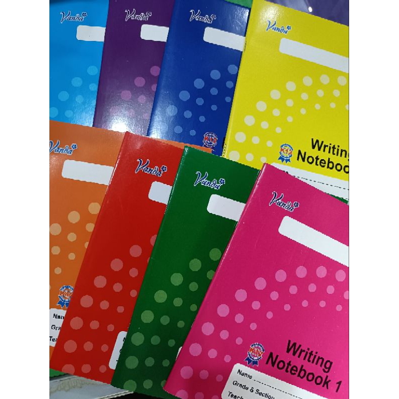K-12 Vanda Writing Notebook 1 (bigger size: 6.5"x8.5") | Shopee Philippines