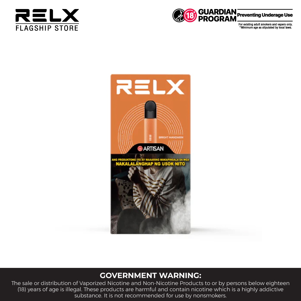 RELX Artisan Single Bright Mandarin Device- PHL Vape | Shopee Philippines