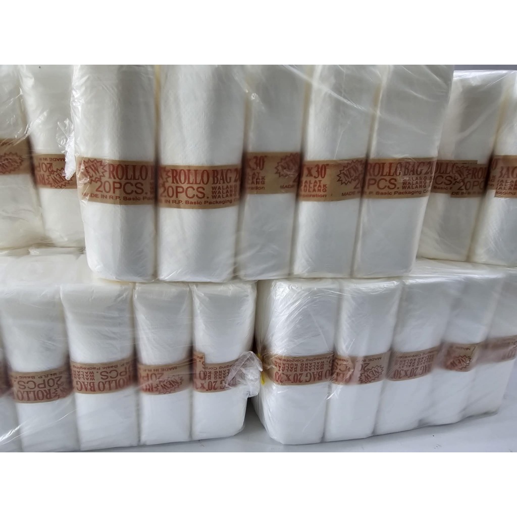 Plastic Labo HD Roll Bag 20x30 | Shopee Philippines