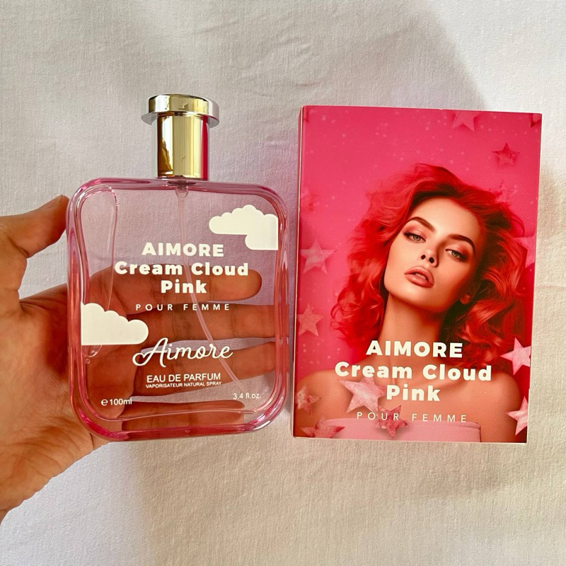 100mL Aimore Cream Cloud Pink Perfume for Women | Shopee Philippines
