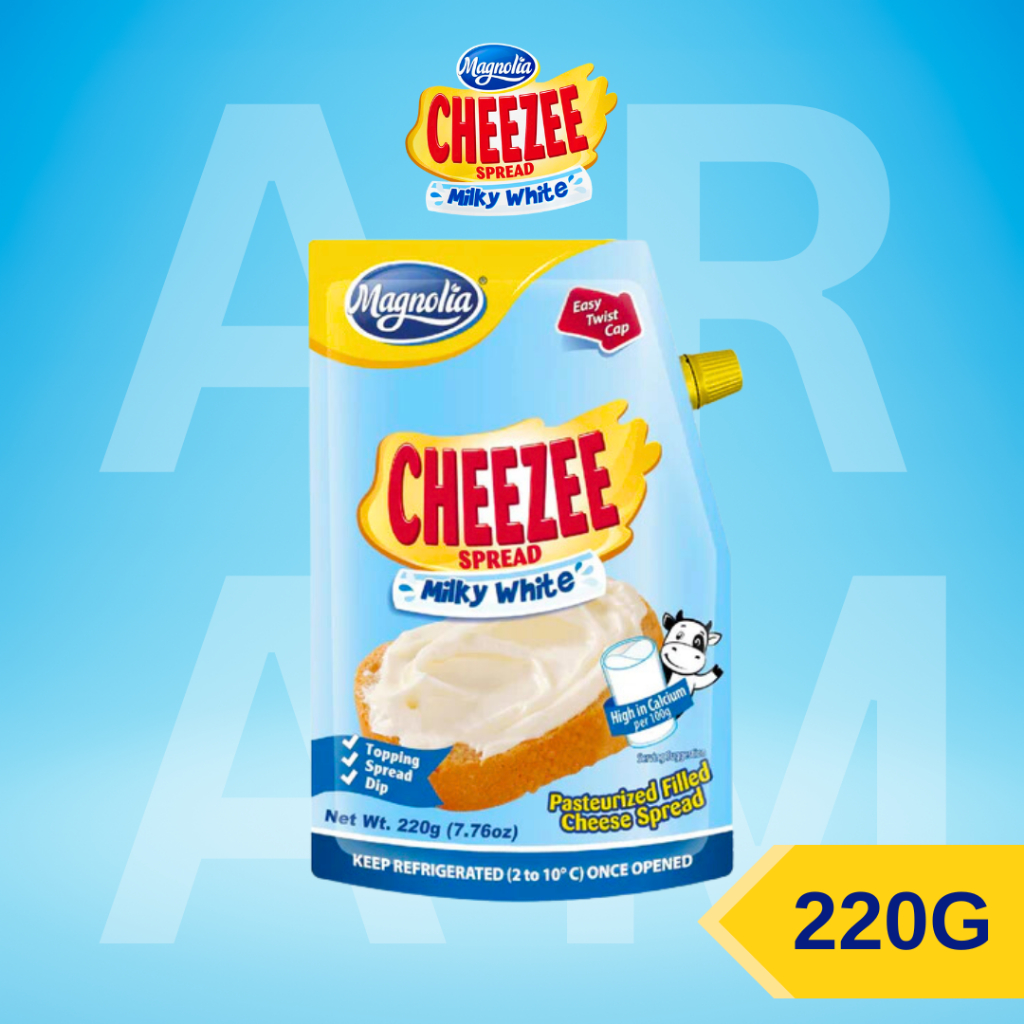 MAGNOLIA CHEEZEE MILKY WHITE SPREAD 220G | Shopee Philippines