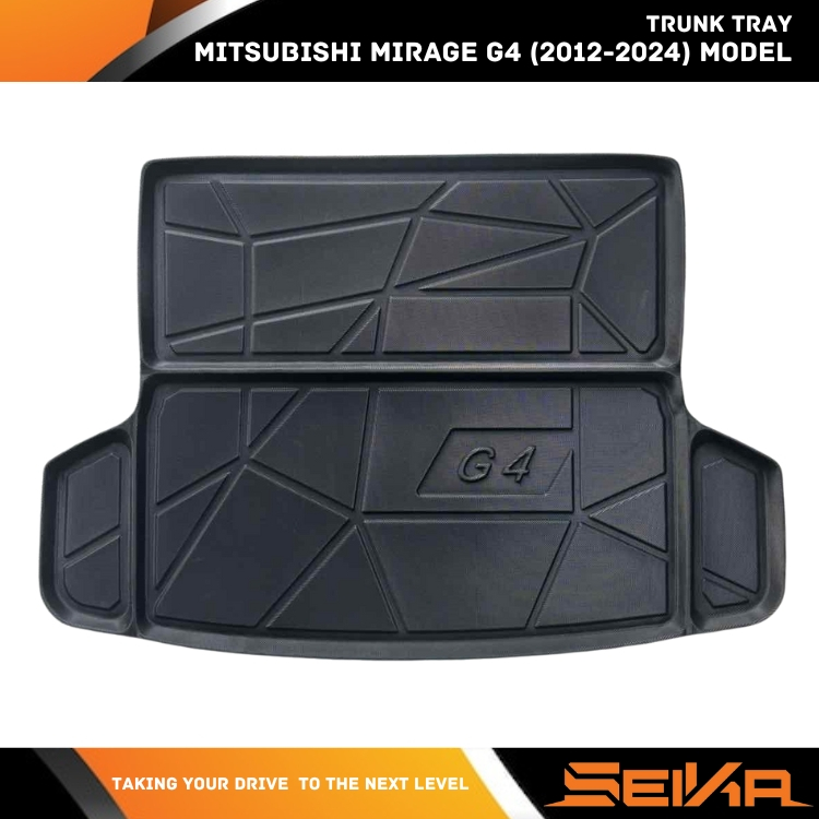 Mitsubishi Mirage G4 2014-2025 Trunk Tray - Cargo Tray | Shopee Philippines