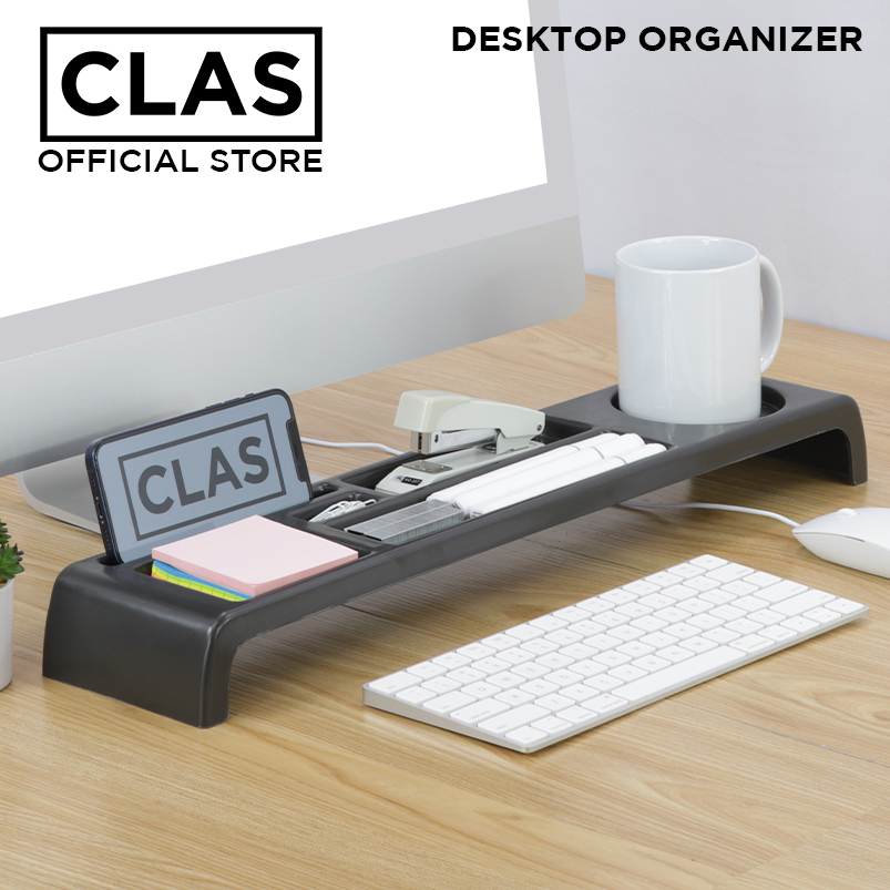 CLAS DESKTOP ORGANIZER THAT FITS PHONE & MUG FOR WORK FROM HOME AND ...