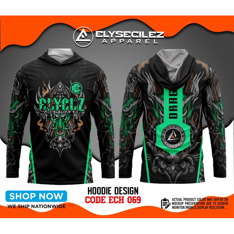 FULLY SUBLIMATION HOODIE DESIGN ELYSECELIZ | Shopee Philippines