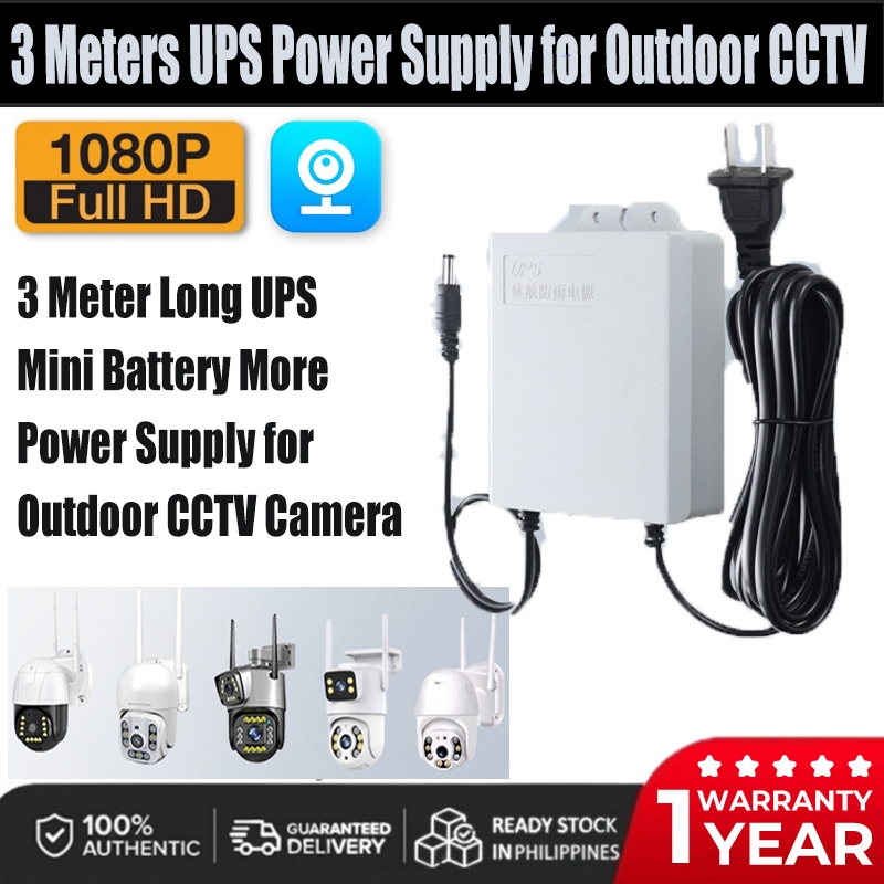 More Power Supply Mini UPS Battery Backup for Outdoor cctv camera ...