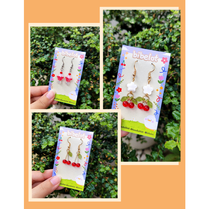 BINI • Cherry on Top • inspired beaded earrings for Blooms ♡ | Shopee ...