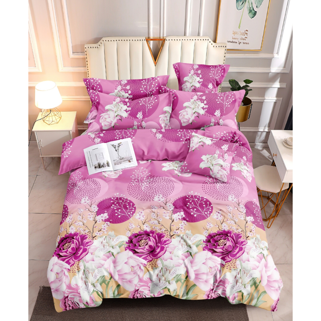 Flower Style Canadian cotton Pillowcases 18x28/Curtains/Flatsheet(Kumot ...