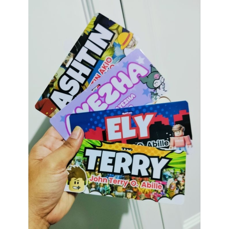 NAME TAGS AND BAG TAGS- PM FIRST | Shopee Philippines