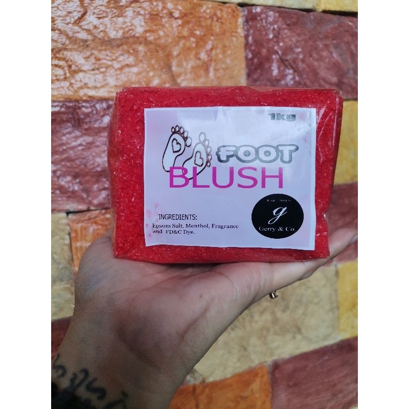 1kg Epsom Salt Foot Blush &Foot Soak | Shopee Philippines