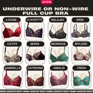 AVON Underwire NonWire Full Cup Bra Erin Louise Gabriela Claudette ...