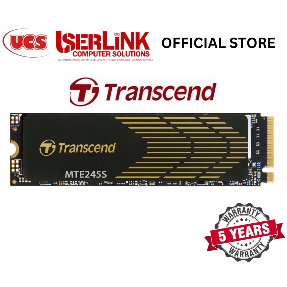 Transcend NVMe PCIe SSD 245S Gen 4x4 M.2 2280(80mm) 250GB/1TB & 2TB | Shopee Philippines