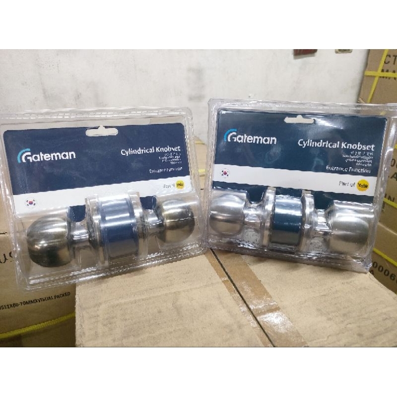 Gateman by Yale Door Knob/ lockset GM587-7C with keys, GM587-2C no keys ...