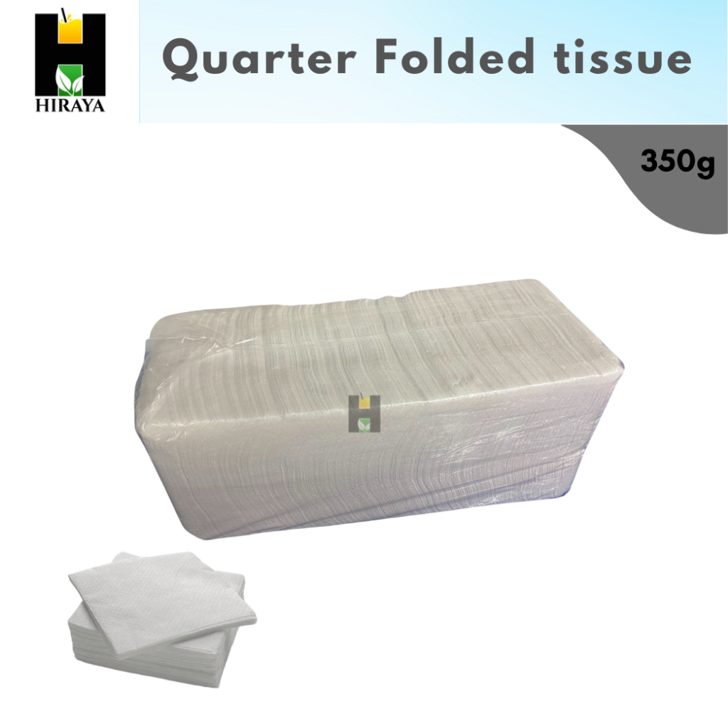 Trigem Pre Cut Tissue / Quarter Folded Tissue / Paper towel | Shopee ...
