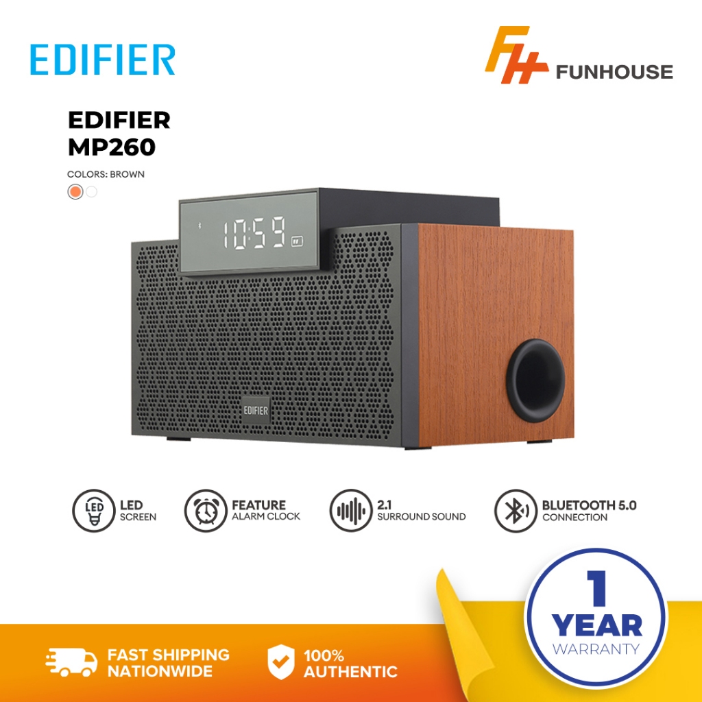 Funhouse | Edifier MP260 Wireless Bluetooth V5.0 Subwoofer Stereo ...