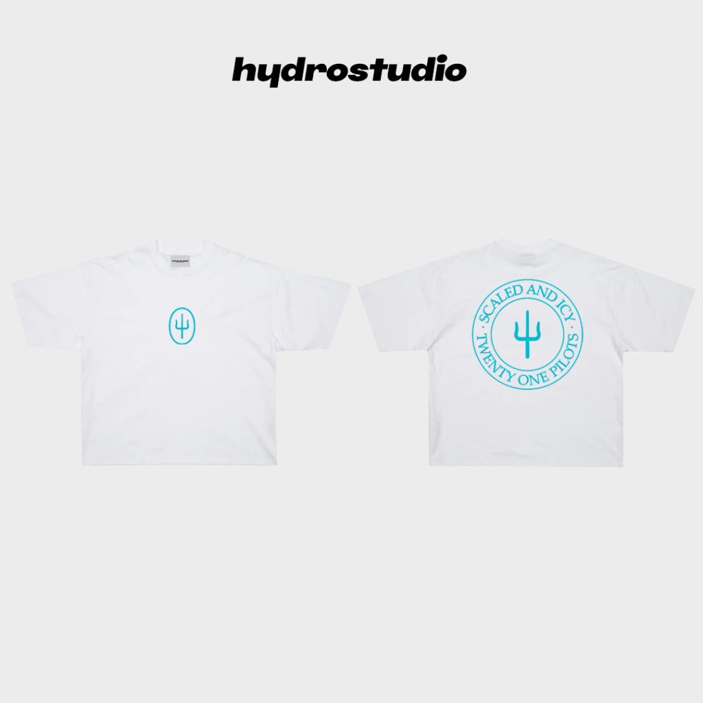 TOP Scaled & Icy Premium Oversized Tee (White) | Shopee Philippines