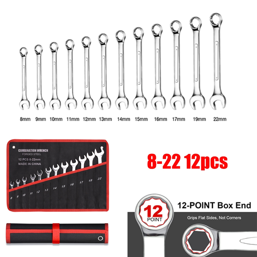 Tool steel High hardness 12pcs 8-22mm Dual purpose combination allen ...