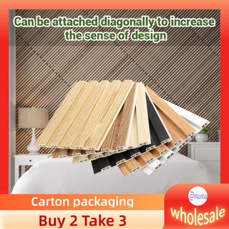 Fluted Wall Panel Solid Wood Panel Grille Design Living Room Background ...