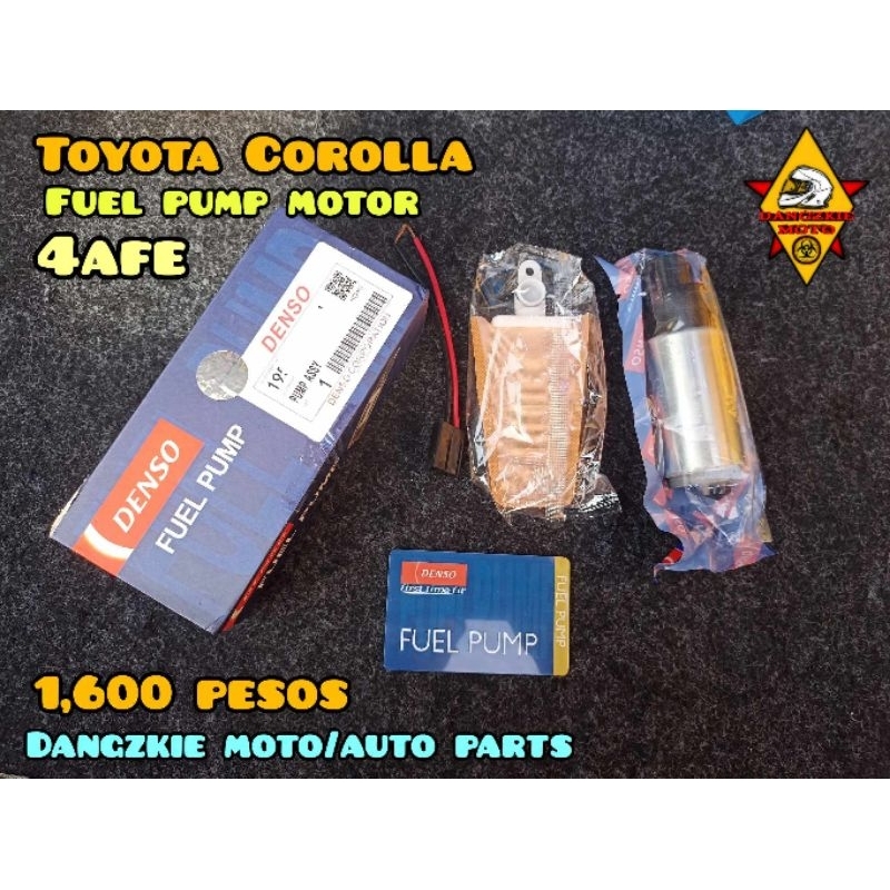 TOYOTA COROLLA FUEL PUMP MOTOR 4AFE 5AFE 7AFE BIG BODY & LOVELIFE ...
