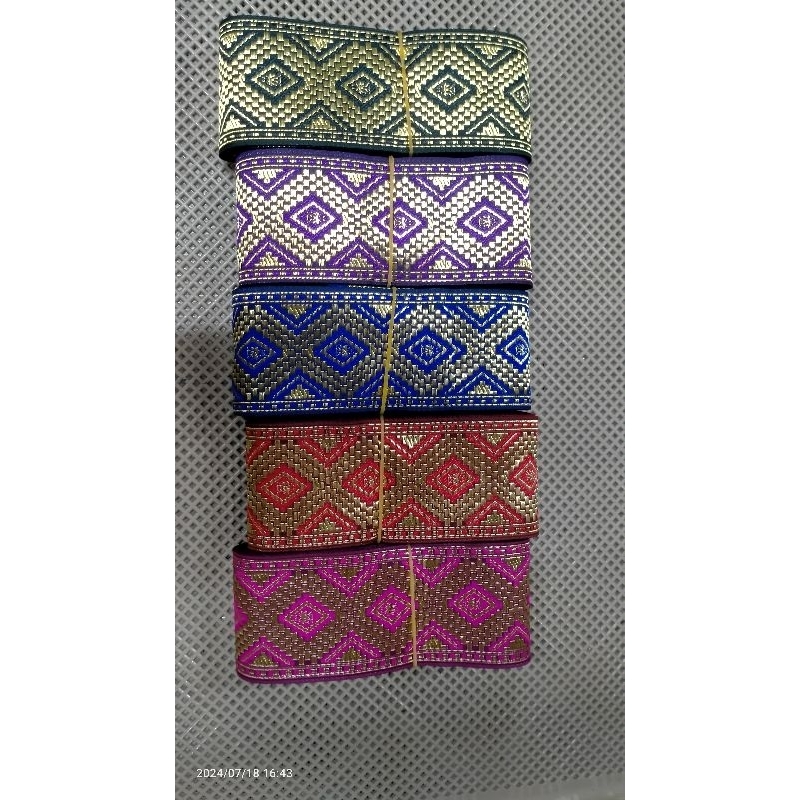 ETHNIC TRIMMINGS 2 INCHES OR 5CM GUEST GARLAND GARDUATION SASH LEI ...