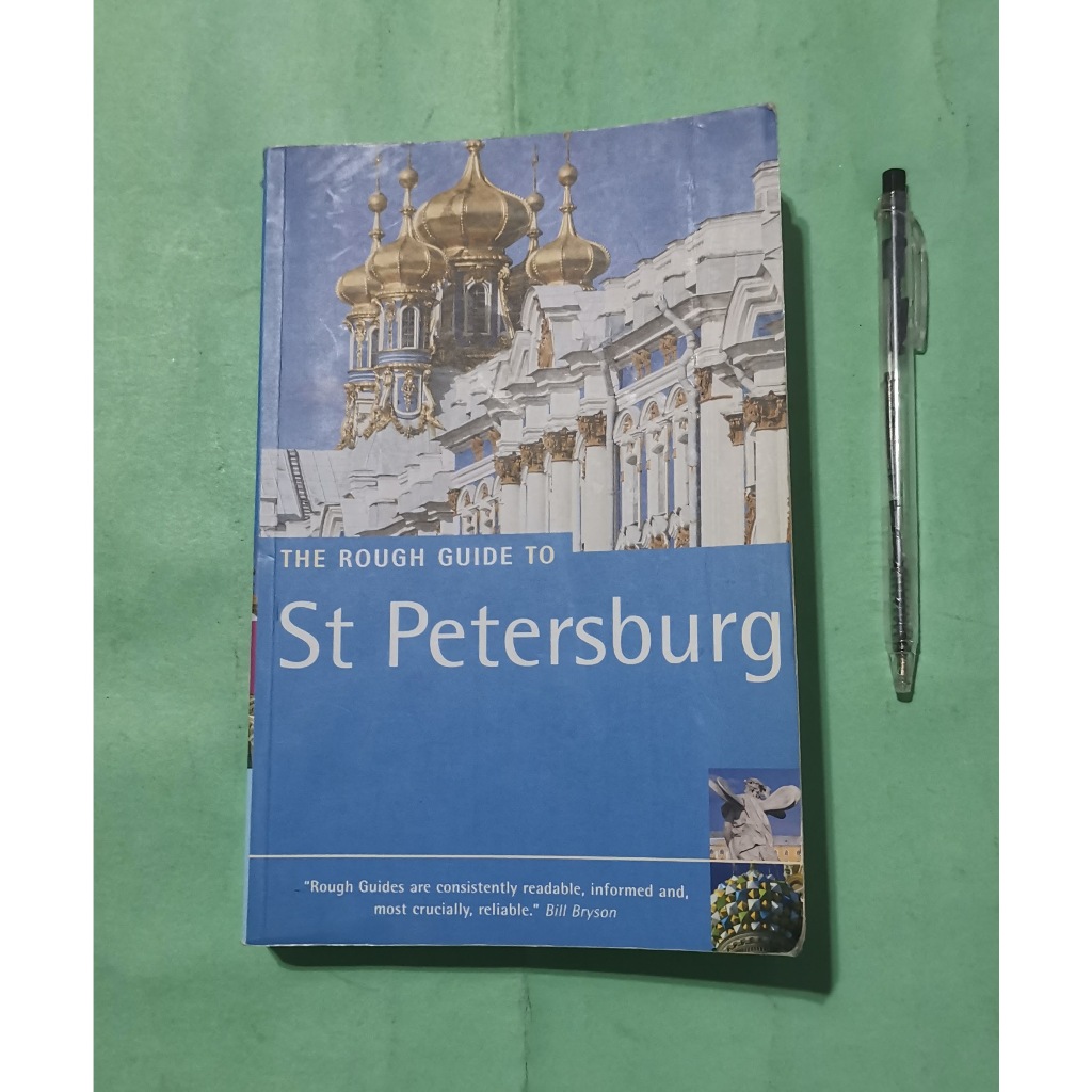Preloved TRAVEL book * THE ROUGH GUIDE to ST. PETERSBURG | Shopee ...