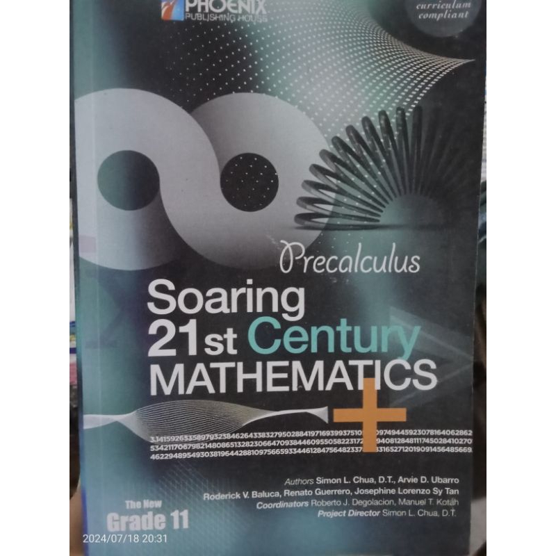 soaring 21st century mathematics. precalculus. | Shopee Philippines