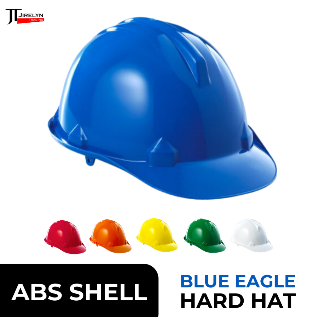 Blue Eagle Hard Hat Helmet - High Density ABS Shell with Ratchet ...
