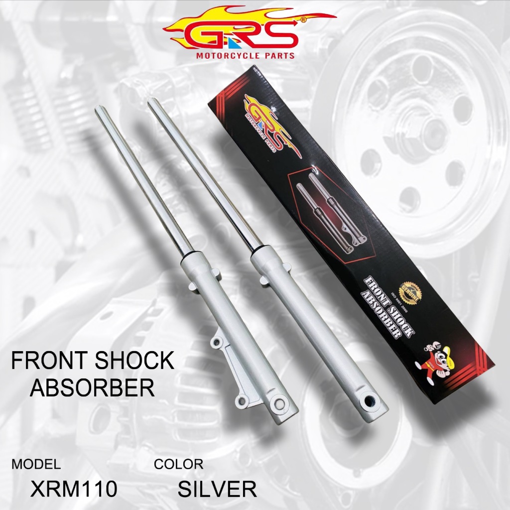 GRS PREMIUM FRONT SHOCK ASSEMBLY XRM110 | Shopee Philippines