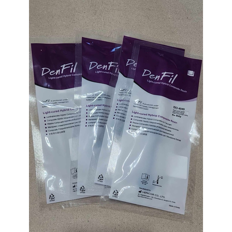 Vericom DenFil Hybrid Composite Resin Light-cured Radiopaque | Shopee ...