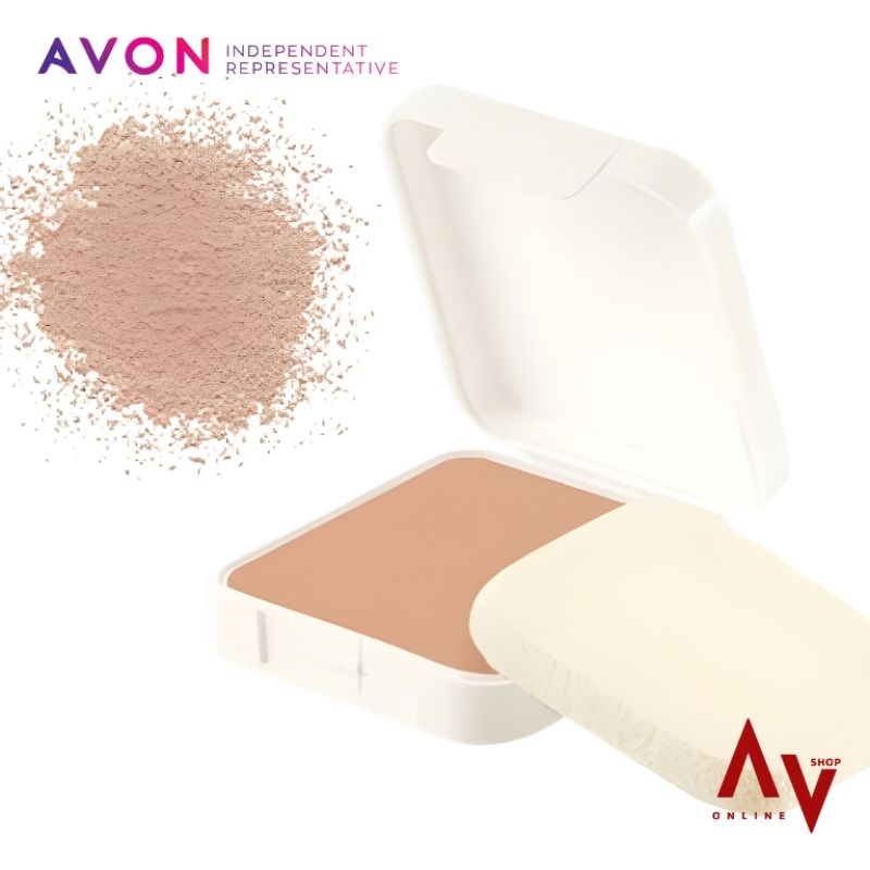 Avon True Perfect Radiance Dual Powder Foundation Refill 9g | Shopee ...
