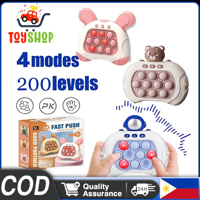 Pop It Game Machine Kuromi Quick Push Game Fast Push Pop It Toys Fidget ...
