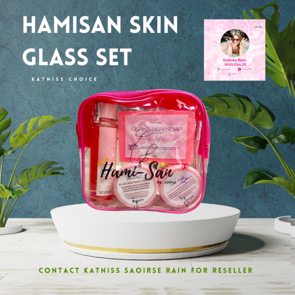 HAMISAN GLASS SKIN SET HAMISAN TONER BIG SKIN GLASS ANTI MELASMA ANTI ...