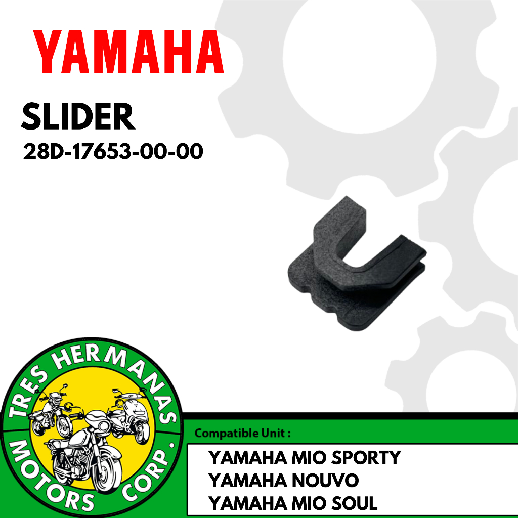 SLIDER PIECE FOR YAMAHA MOTORCYCLE : MIO SPORTY , NOUVO, MIO SOUL ( 28D ...