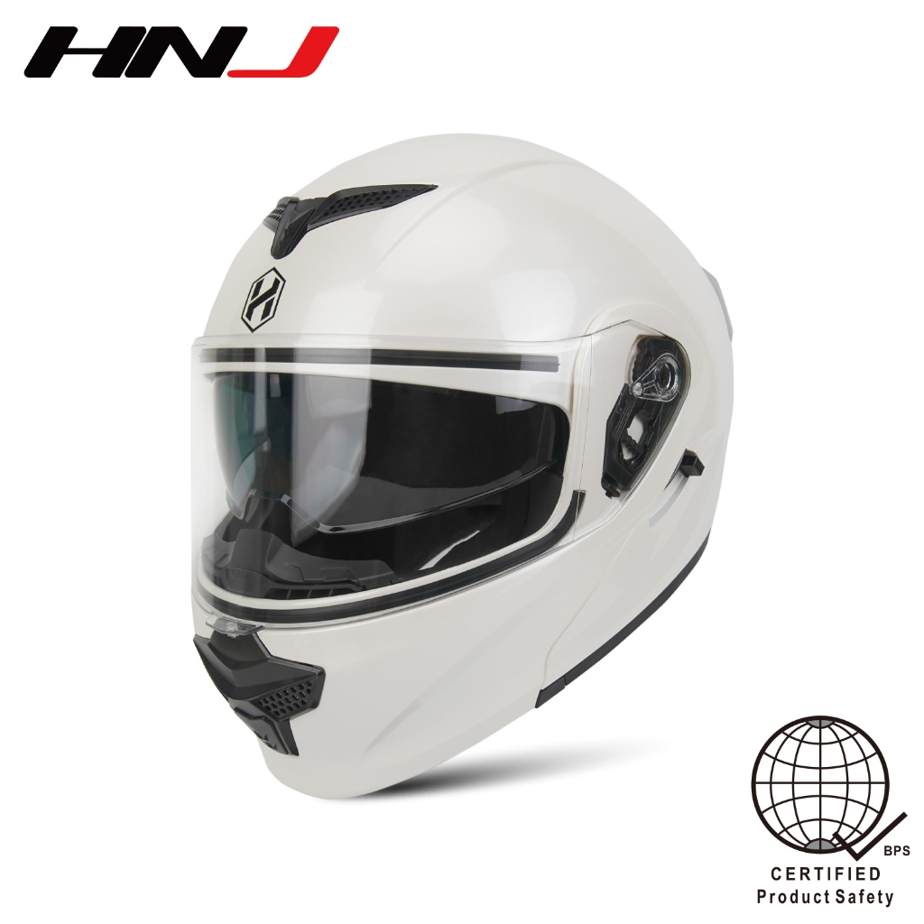 HNJ A119 Plain Modular helmet for motorcycle | Shopee Philippines