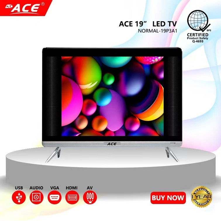 ACE 19" Normal-P3A2 Model: LED-605 TV (Double Glass) | Shopee Philippines