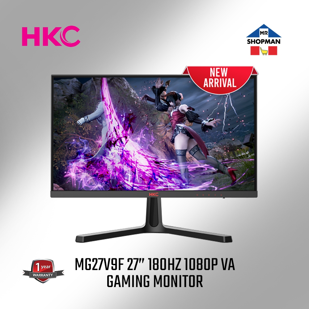 HKC MG24V9F 24" 180hz / MG27V9F 27" 165hz FHD 1080P Panel 1ms Gaming ...