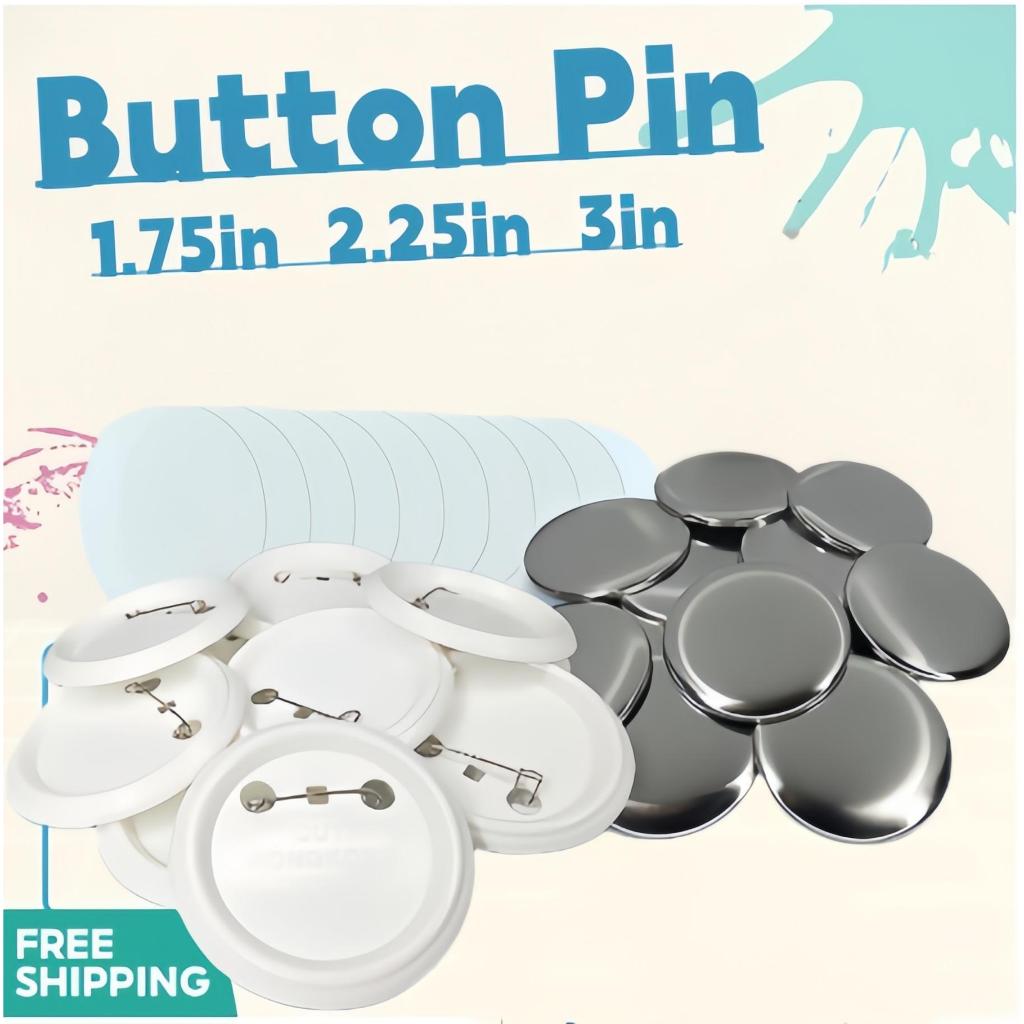CUYI Button Pin Set 1.75inches 2.25icnhes 3inches Button Pins | Shopee ...