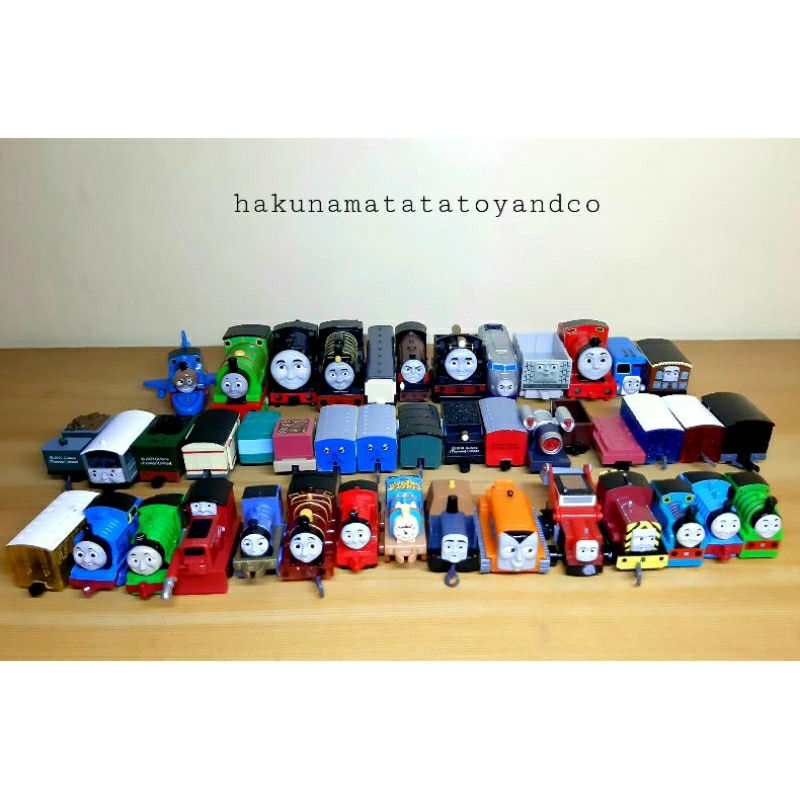 Thomas Mini and Medium Plastic Trains Authentic | Shopee Philippines