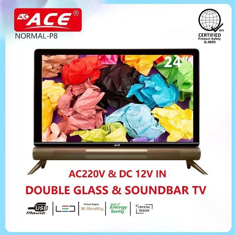 ACE 24" LED-605 Normal-P8 LED TV | Shopee Philippines