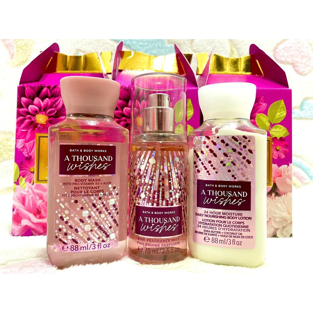 BBW A Thosand Wishes TS Gift Set | Shopee Philippines