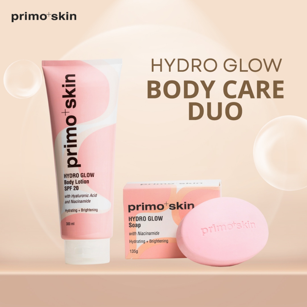 Primo+Skin Hydro Glow Body Care Duo Body Lotion 300ml and Body Soap ...