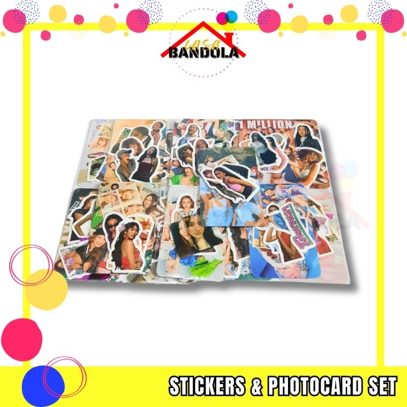 5-PACKS STICKERS AND PHOTOCARD SET | BINI ENHYPEN IU SKZ BTS BLACKPINK ...